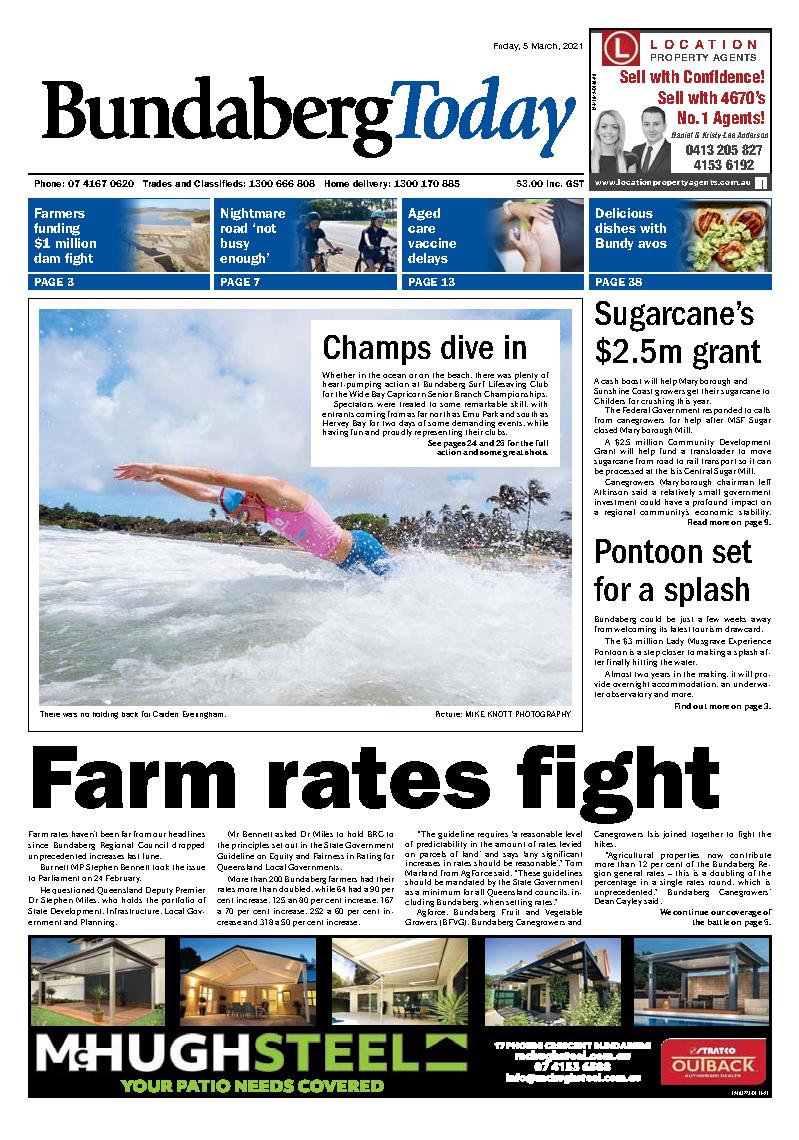 Bundaberg Today – 5th March 2021 - Bundaberg Today