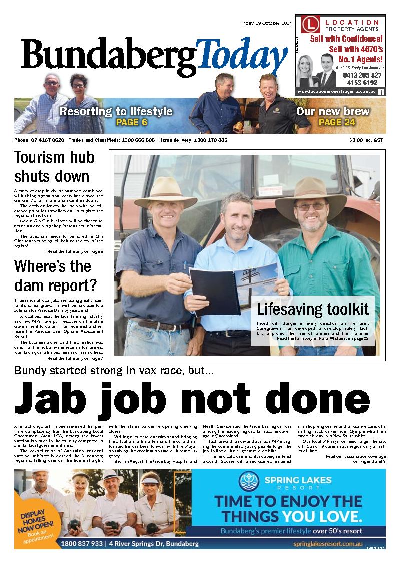 Bundaberg Today - 29th October 2021 - Bundaberg Today