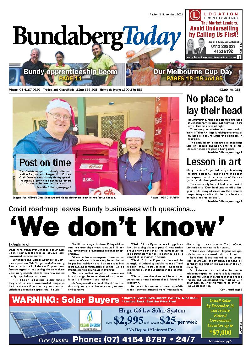Bundaberg Today - 5th November 2021 - Bundaberg Today