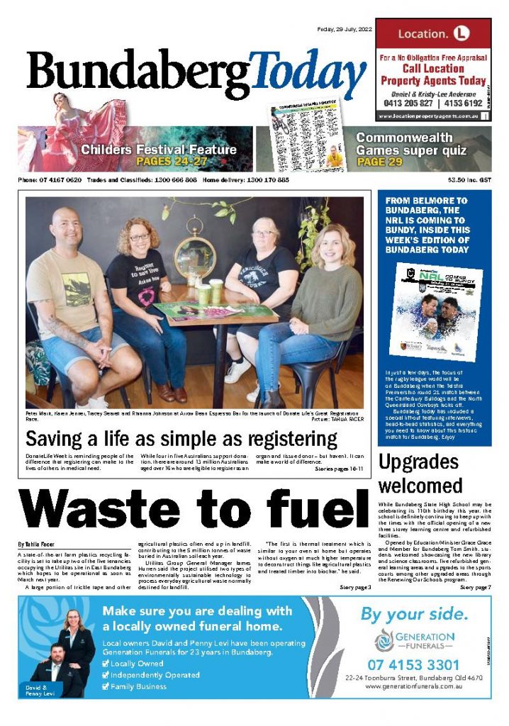 Bundaberg Today - 29th July 2022 - Bundaberg Today