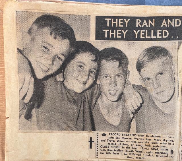 Famous Four rekindle relay relationship - Bundaberg Today