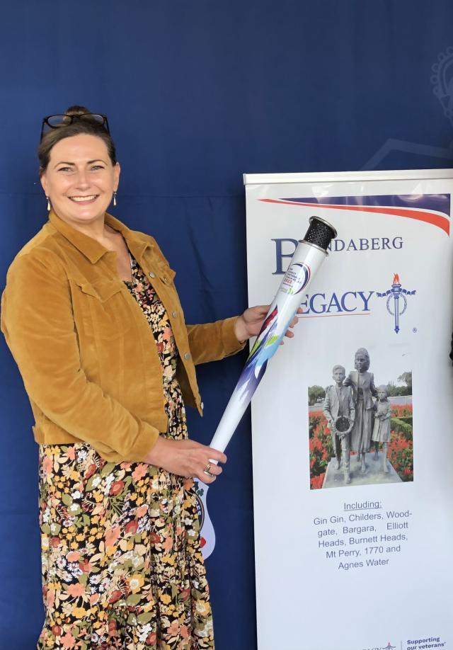 Legacy Torch visits Childers - Bundaberg Today