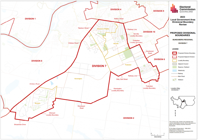 Boundary changes proposed for BRC divisions - Bundaberg Today