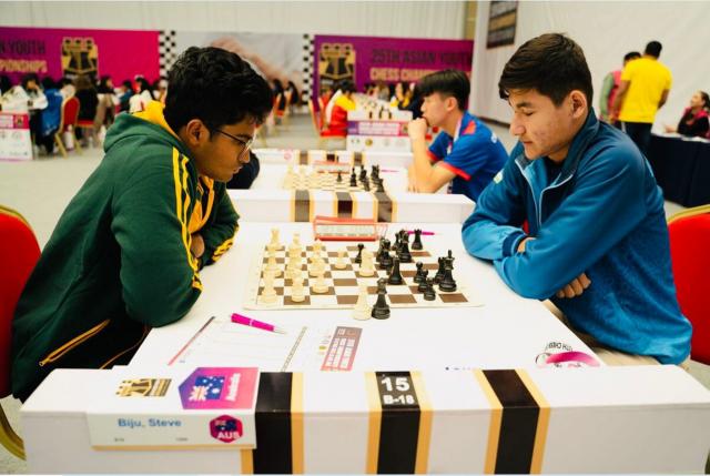 Steve represents Australia at chess championships - Bundaberg Today