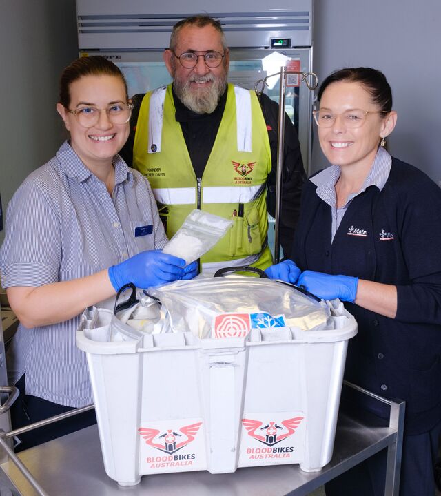 Bikers express breast milk delivery - Bundaberg Today