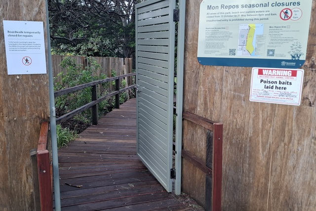 Residents welcome re-opening of restored Mon Repos boardwalk ...